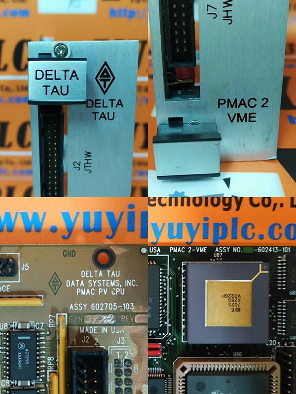DELTA TAU PMAC 2-VME BOARD W/ 602705-103 PMAC PV CPU - 裕益科技自動化設備可程式編碼器 ...