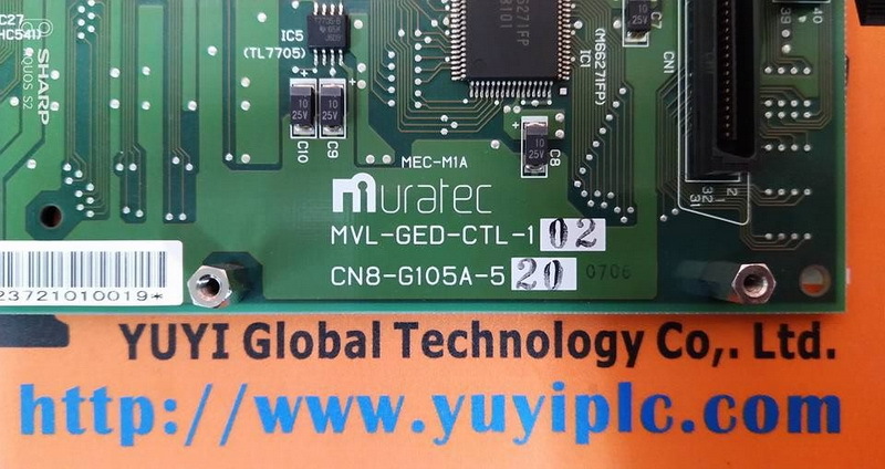 MURATEC MVL-GED-CTL-102 CN8-G105A-520 BOARD - PLC DCS SERVO Control ...