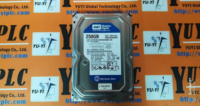 WESTERN DIGITAL WD2500AAKS 250GB 7200 RPM 16MB H.D. - PLC DCS SERVO ...
