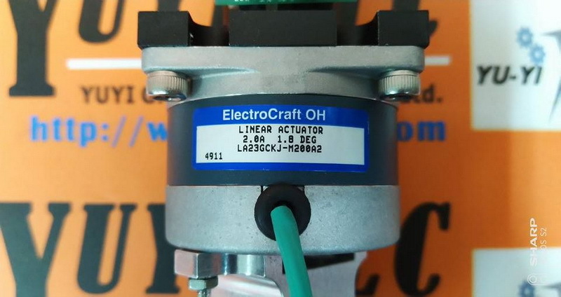 ELECTROCRAFT OH LA23GCKJ-M200A2 LINEAR ACTUATOR - 裕益科技自動化設備可程式編碼器PLC分散式 ...