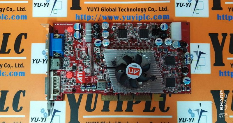 ATI 109-A07500-00 RADEON 9800 PRO 128MB VIDEO CARD - PLC DCS SERVO ...