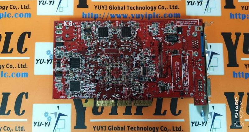 ATI RADEON 9800 PRO 128MB 109-A07500-00 VIDEO CARD - 裕益科技自動化設備可程式編碼器PLC ...