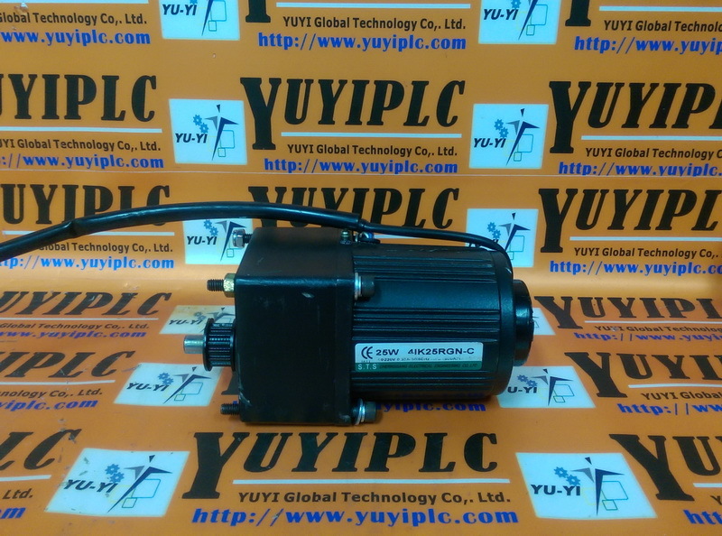 S.T.S 4GN 20K WITH 25W 4IK25RGN-C (41K25RGN-C) MOTOR - 裕益科技自動化設備可程式編碼器 ...