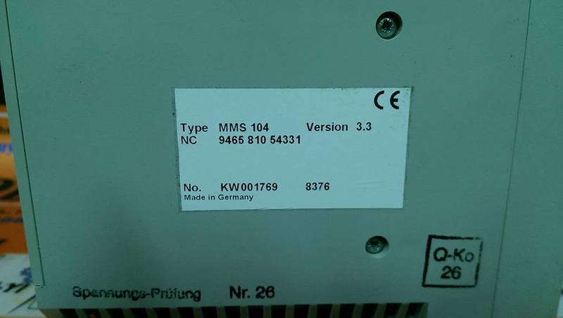 PHILIPS MMS 104 V 3.3 / 946581054331 Compact Line - PLC DCS SERVO ...