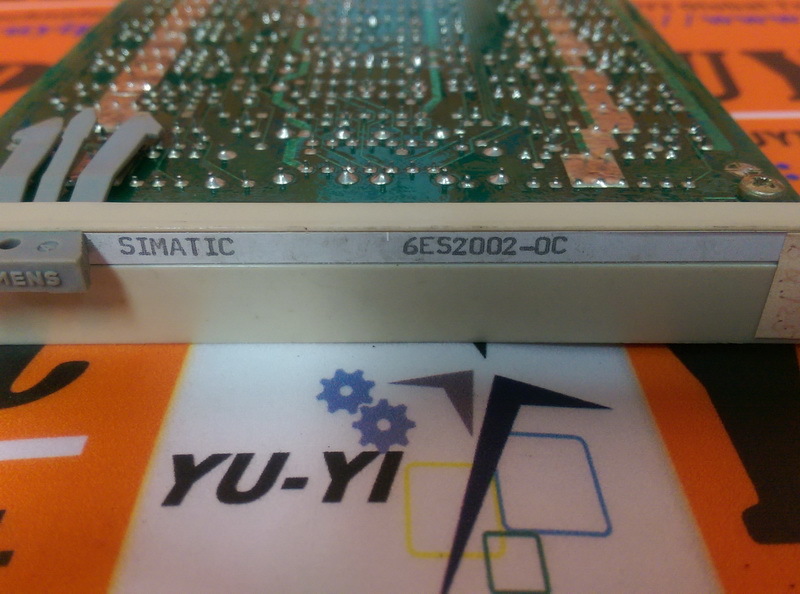 SIEMENS 6EC2002-0C SIMATIC Simadyn - 裕益科技自動化設備可程式編碼器PLC分散式控制系統DCS