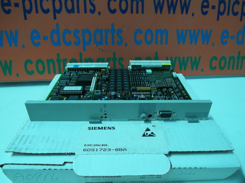 SIEMENS BINSIGNALBGR 6DS1723-8BA - 裕益科技自動化設備可程式編碼器PLC分散式控制系統DCS