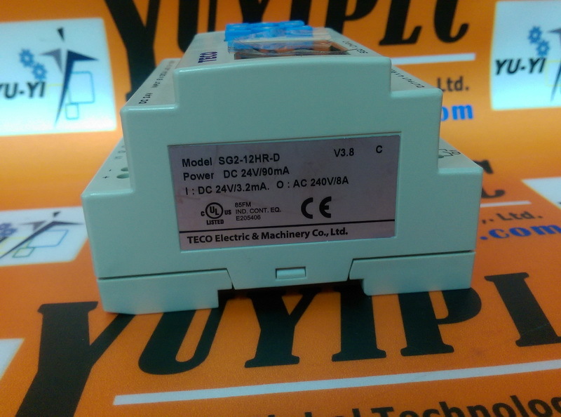 TECO SG2-12HR-D Programmable Controllers - PLC DCS SERVO Control MOTOR ...