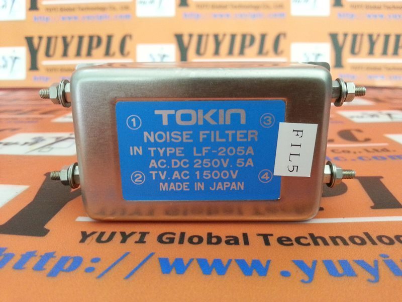 TOKIN LF-205A NOISE FILTER - PLC DCS SERVO Control MOTOR POWER SUPPLY ...