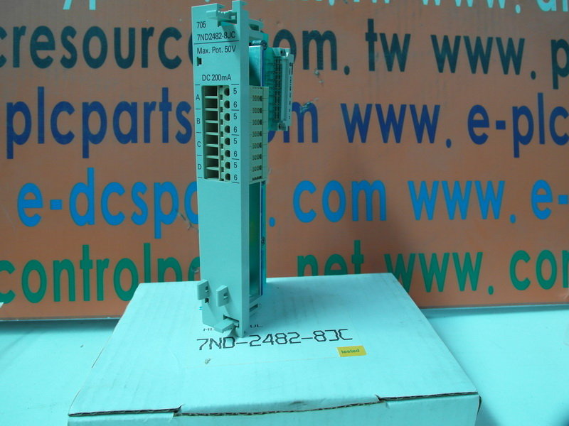 SIEMENS 7ND2482-8JC CURRENT CONNECTION MODULE - PLC DCS SERVO Control ...
