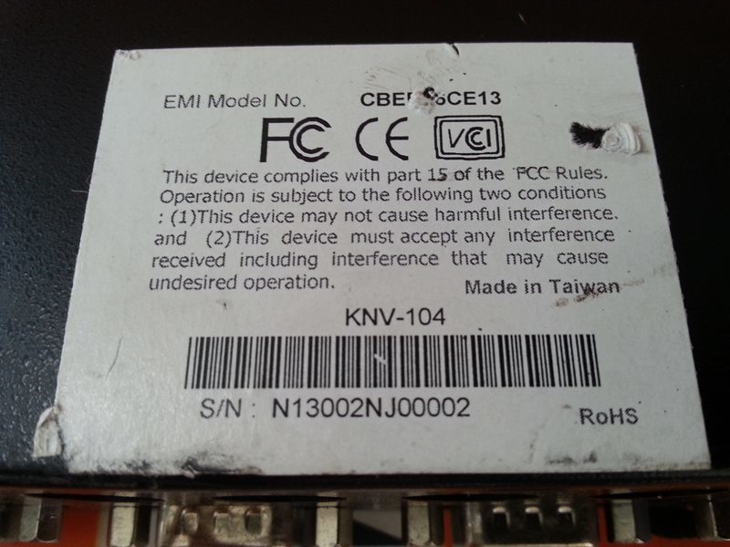 REXTRON KNV-104 4 Port Switch - 裕益科技自動化設備可程式編碼器PLC分散式控制系統DCS