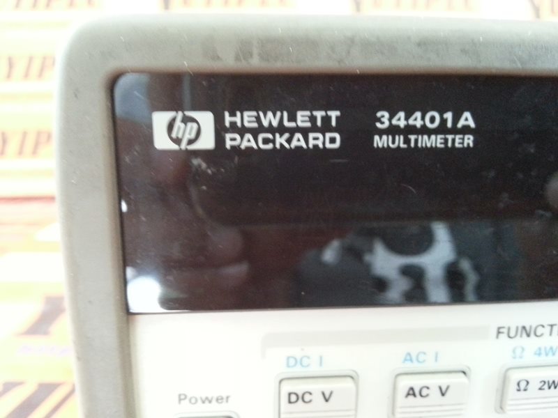 HP 34401A MULTIMETER - 裕益科技自動化設備可程式編碼器PLC分散式控制系統DCS