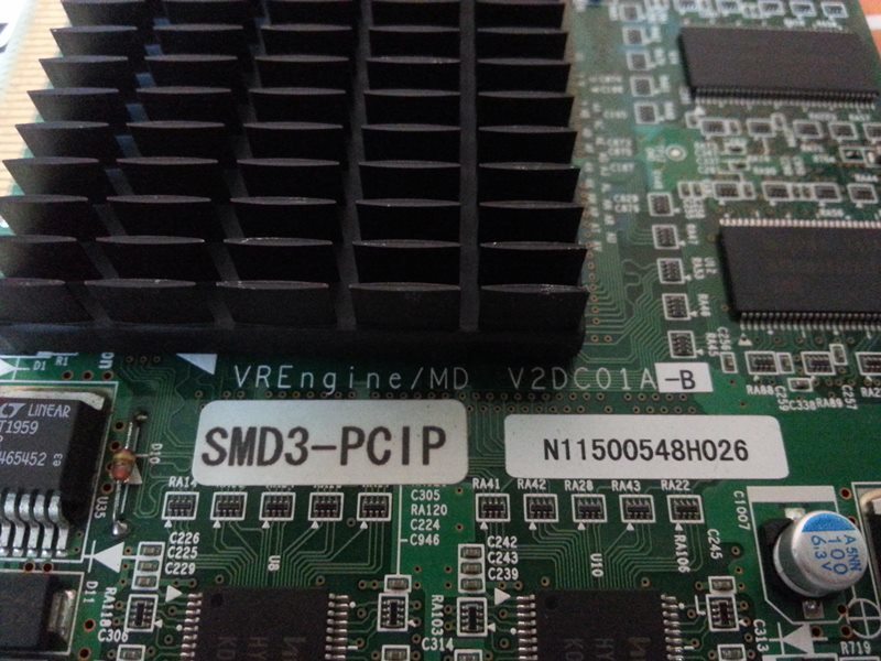 VREngine/MD V2DC01A SMD3-PCIP CARD - PLC DCS SERVO Control MOTOR POWER ...