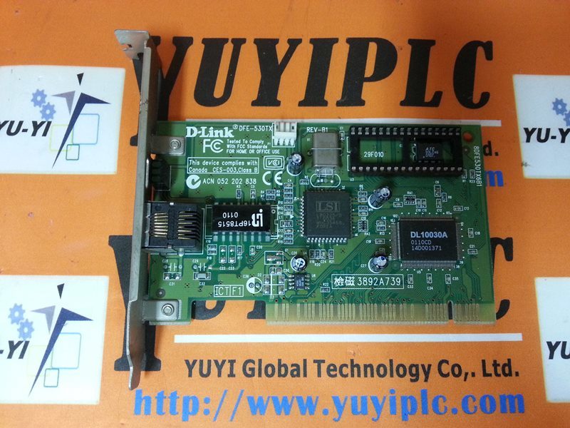 D-LINK DFE-530TX PCI Network Card - PLC DCS SERVO Control MOTOR POWER ...