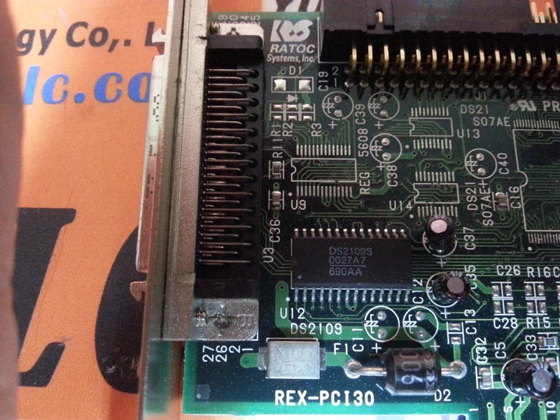 RATOC REX-PCI30 Ultra Scsi Pci Card - PLC DCS SERVO Control MOTOR POWER ...