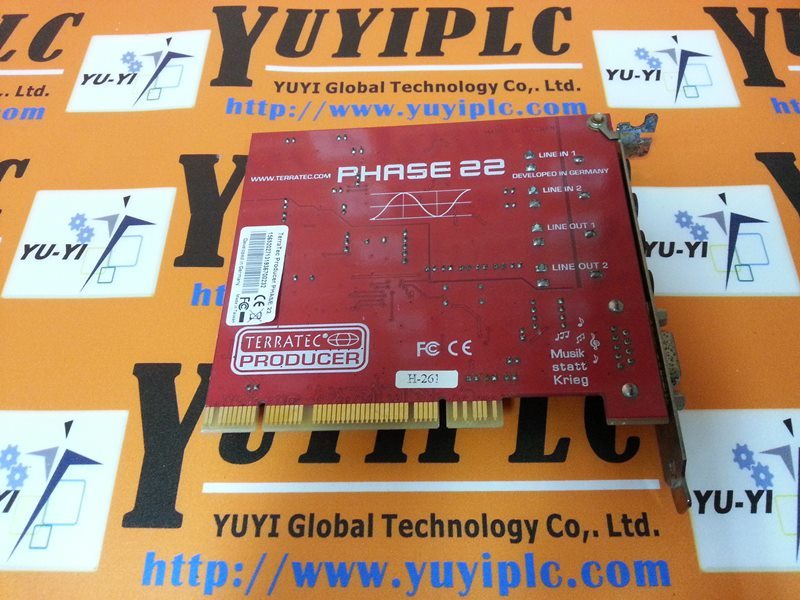 TERRATEC PHASE 22 4 Channel 24/96 Audio Interface - 裕益科技自動化設備可程式編碼器PLC ...