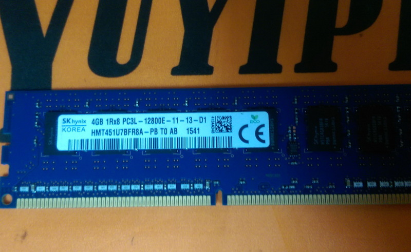 KOREA 4GB 1RX8 PC3L-12800E-11-13-D1 RAM - 裕益科技自動化設備可程式編碼器PLC分散式控制系統DCS