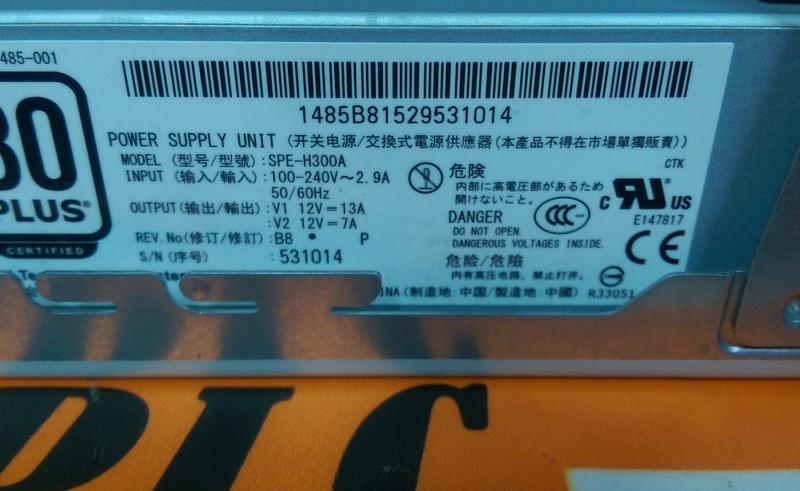 NEC 856-851485-001 SPE-H300A POWER SUPPLY - 裕益科技自動化設備可程式編碼器PLC分散式控制系統DCS