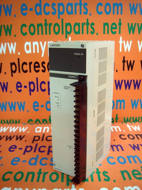 HITACHI POWER SUPPLY MODULE LWV000 - 裕益科技自動化設備可程式編碼器PLC分散式控制系統DCS