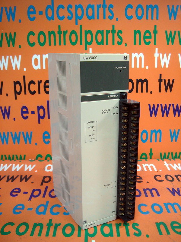 HITACHI POWER SUPPLY MODULE LWV000 - 裕益科技自動化設備可程式編碼器PLC分散式控制系統DCS