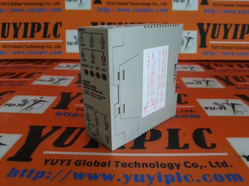 OMRON S3D2-CCD SENSOR CONTROLLER - 裕益科技自動化設備可程式編碼器PLC分散式控制系統DCS