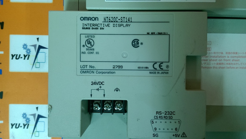 OMRON NT620C-ST141 INTERACTIVE DISPLAY FREESHIP - PLC DCS SERVO Control ...
