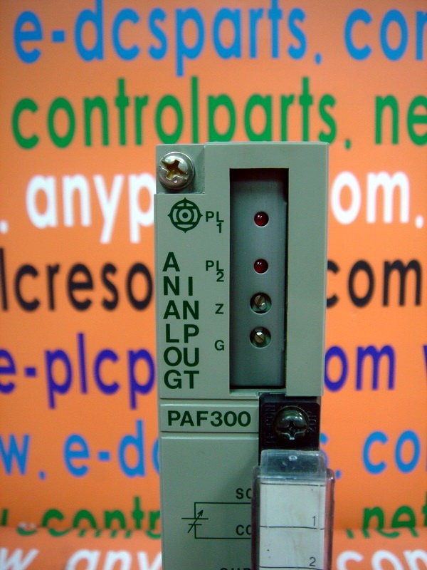 HITACHI ANALOG INPUT MODULE PAF300 - PLC DCS SERVO Control MOTOR POWER ...