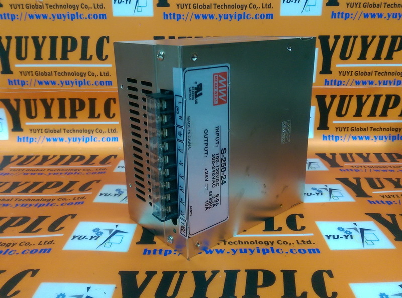 MEAN WELL S-250-24 Power Supply - PLC DCS SERVO Control MOTOR POWER ...