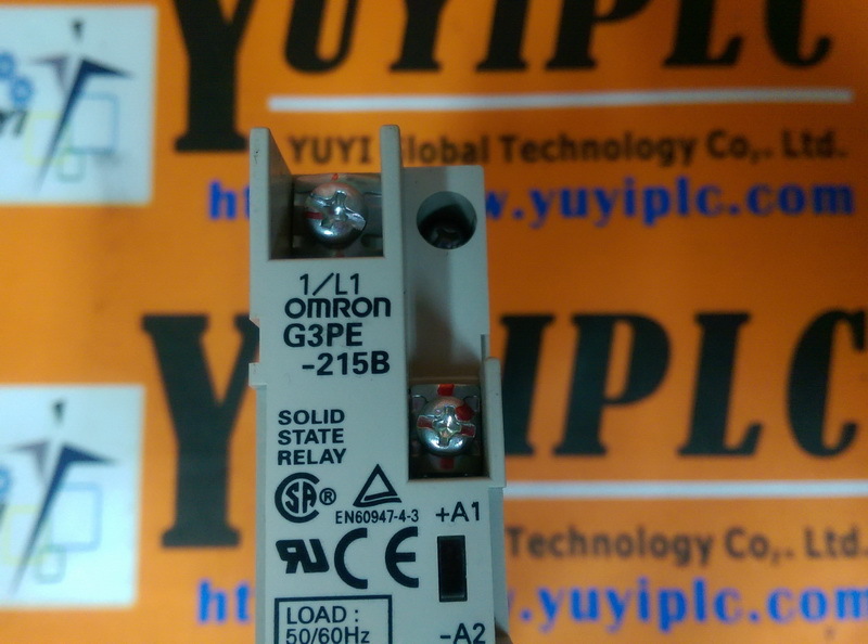 OMRON OMRON G3PE-215B Solid State Relay - 裕益科技自動化設備可程式編碼器PLC分散式控制系統DCS