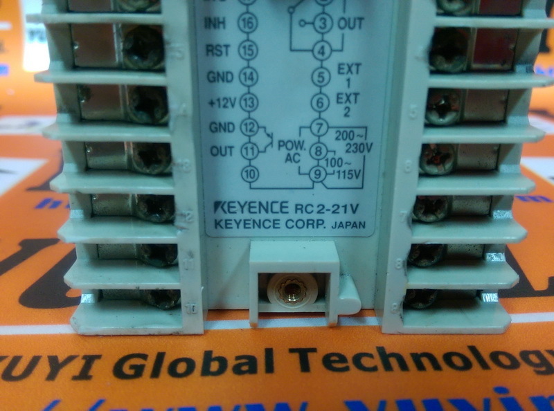 KEYENCE RC2-21V Tested Counter - 裕益科技自動化設備可程式編碼器PLC分散式控制系統DCS