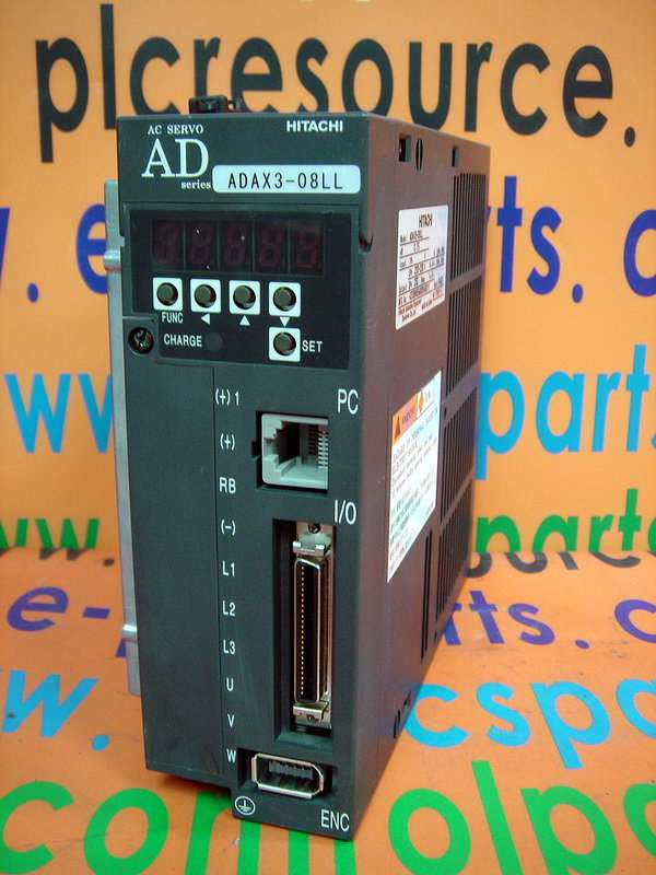 HITACHI AC SERVO AD SERIES ADAX3-08LL - 裕益科技自動化設備可程式編碼器PLC分散式控制系統DCS