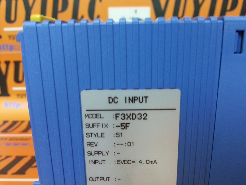 YOKOGAWA F3XD32-5F DC INPUT MODULE - 裕益科技自動化設備可程式編碼器PLC分散式控制系統DCS