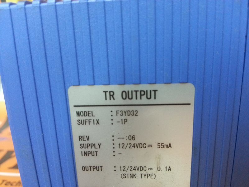 YOKOGAWA F3YD32-1P TR OUTPUT MODULE - 裕益科技自動化設備可程式編碼器PLC分散式控制系統DCS