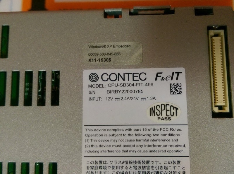 CONTEC CPU-SB304-FIT-456 F&eIT SERIES MICRO CONTROLLER - 裕益科技自動化設備可程式 ...