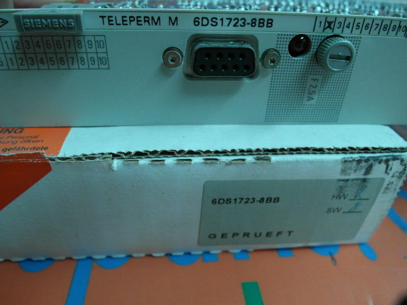 SIEMENS TELEPERM M 6DS1723-8BB - 裕益科技自動化設備可程式編碼器PLC分散式控制系統DCS