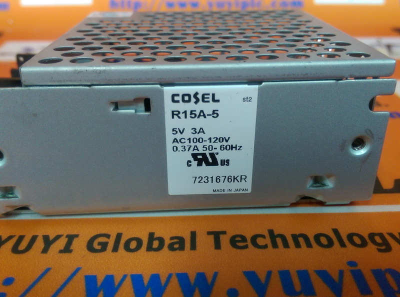 COSEL R15A-5 Power Supply - 裕益科技自動化設備可程式編碼器PLC分散式控制系統DCS