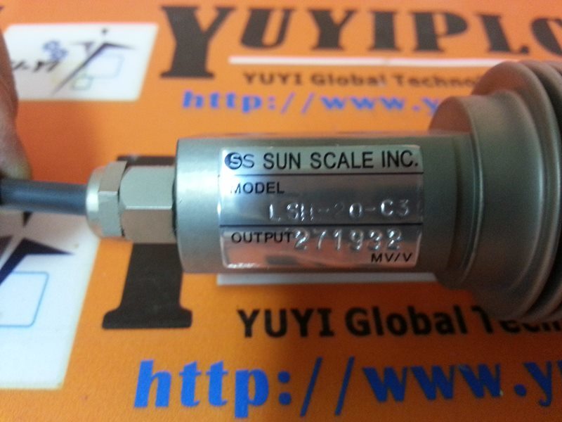 SUN SCALE LSH-20-C3 LOAD CELL NEW - 裕益科技自動化設備可程式編碼器PLC分散式控制系統DCS