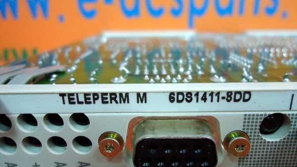 SIEMENS TELEPERM 6DS1411-8DD - 裕益科技自動化設備可程式編碼器PLC分散式控制系統DCS