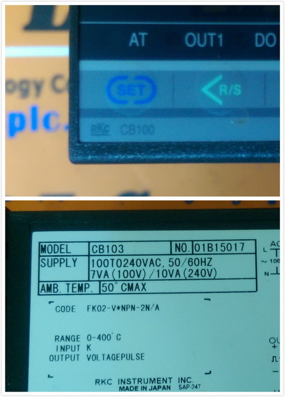 RKC CB100 CB103 Temperature Controller - 裕益科技自動化設備可程式編碼器PLC分散式控制系統DCS
