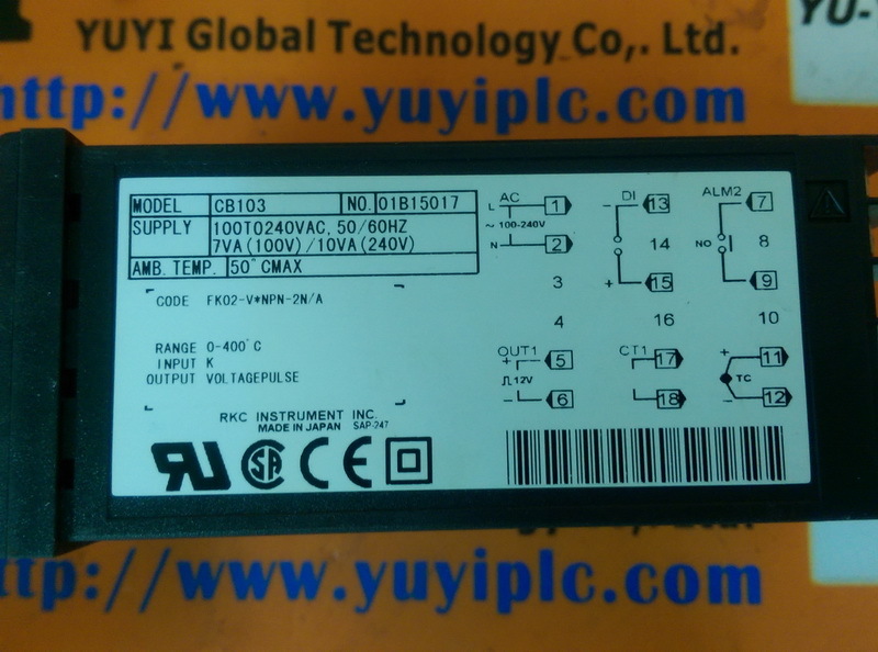 RKC CB103 CB100 Temperature Controller - PLC DCS SERVO Control MOTOR ...