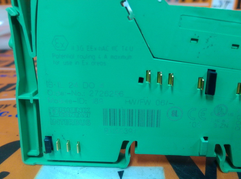 PHOENIX IB IL 24 DO 4 2726256 ID:189 Terminal Block - 裕益科技自動化設備可程式編碼器 ...
