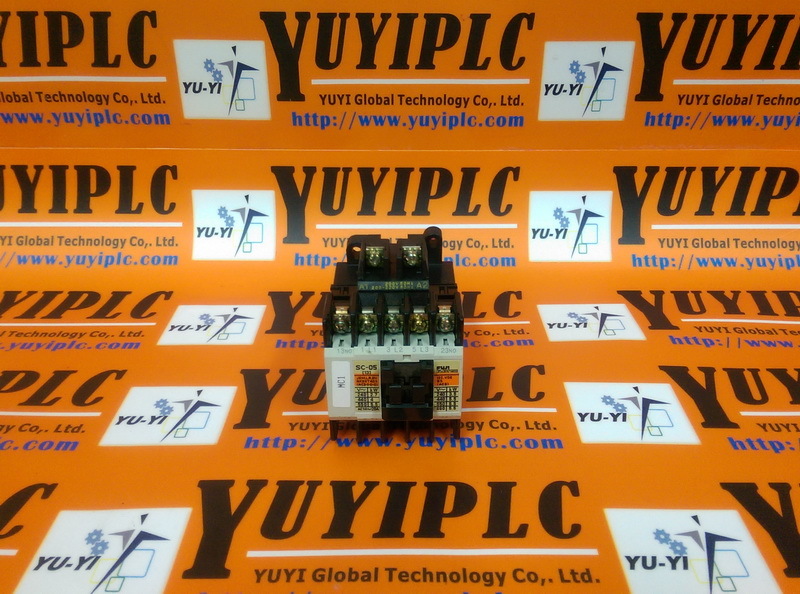 FUJI SC-05 CONTACTOR - 裕益科技自動化設備可程式編碼器PLC分散式控制系統DCS
