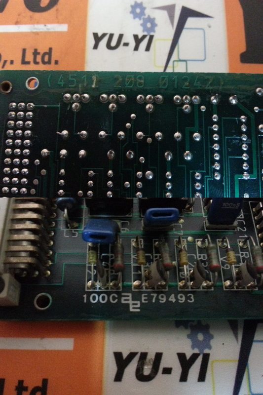 PHILIPS 4512 208 01242 CIRCUIT BOARD 100C E79493 - 裕益科技自動化設備可程式編碼器PLC分散 ...
