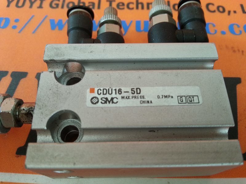 SMC CDU16-5D Guided Air Cylinde - 裕益科技自動化設備可程式編碼器PLC分散式控制系統DCS