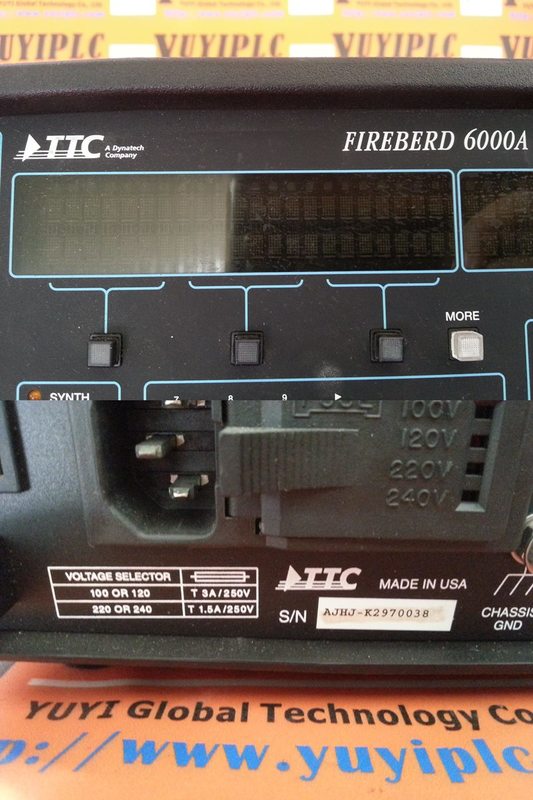 TTC/Acterna FIREBERD 6000A Communications Analyzer - PLC DCS SERVO ...