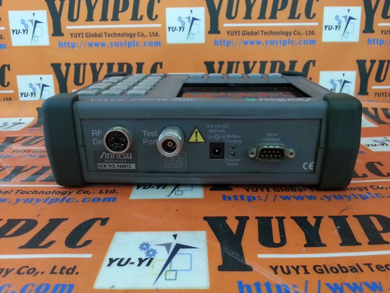 ANRITSU SITE MASTER S331A Antenna Analyzer -2 - 裕益科技自動化設備可程式編碼器PLC分散式控制 ...