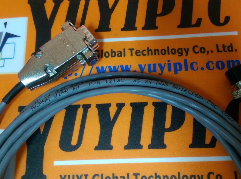 HMI 77-633-080525-001 Power Cord ALPHA WIRE 1213C 3C 24 AWG SHIELDED ...