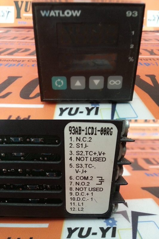 WATLOW 93 93AB-1CD1-00RG Temperature Controller - PLC DCS SERVO Control ...