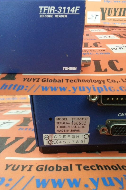 TOHKEN TFIR-3114F 2D-CODE READER - PLC DCS SERVO Control MOTOR POWER ...