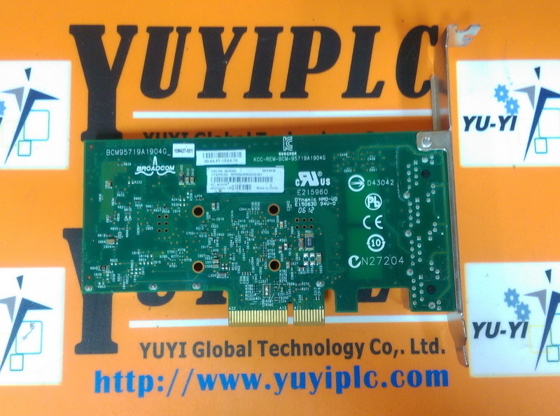 Broadcom BCM95719A1904G 4-Port GBE NIC Interface Card - PLC DCS SERVO ...