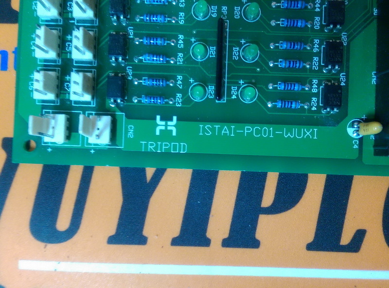 TRIPOD ISTAI-PC01-WUXI BOARD - 裕益科技自動化設備可程式編碼器PLC分散式控制系統DCS